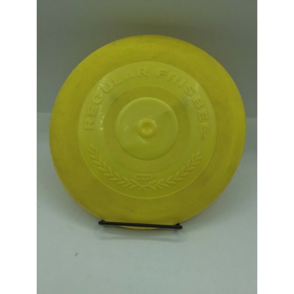 Wham-O | Other | Vintage Yellow Whamo Regular Frisbee Flying Disc 966 ...